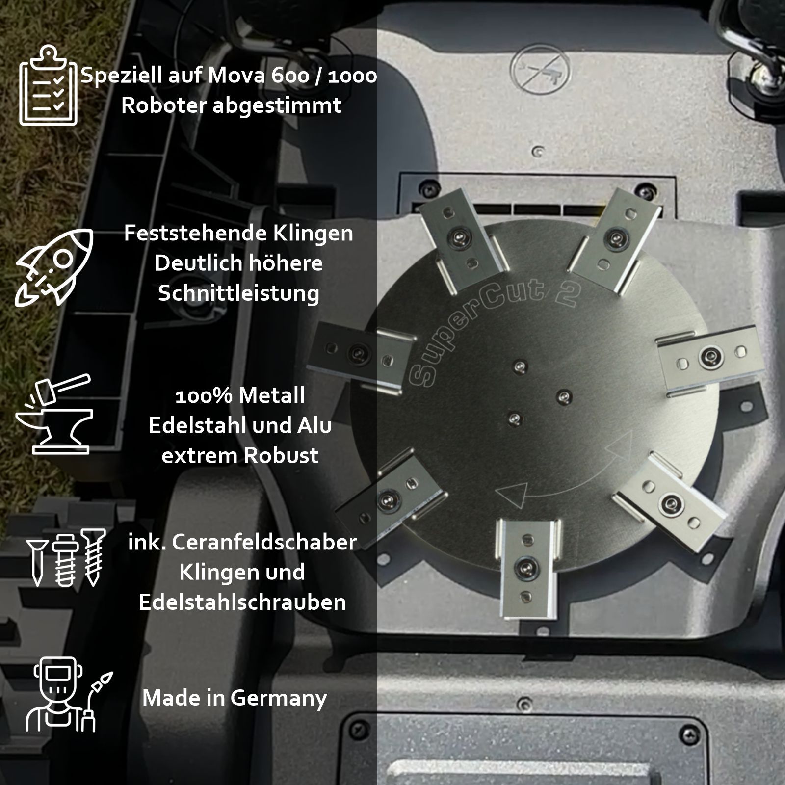 Heavy Duty Cutting Disk for Dreame Mova – Precise, Quiet & Durable